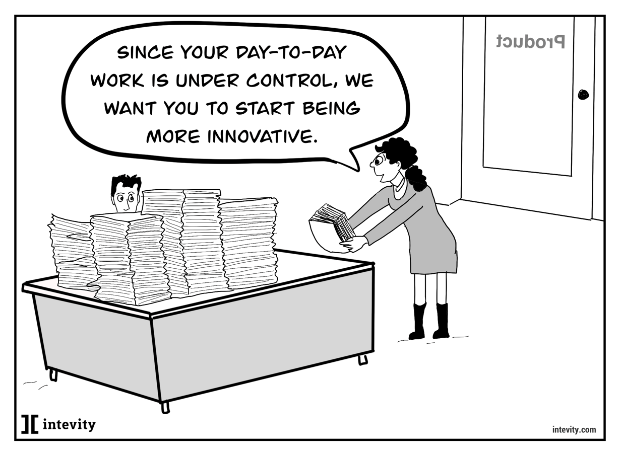 Cartoon: Innovation on Top of Your Day Job